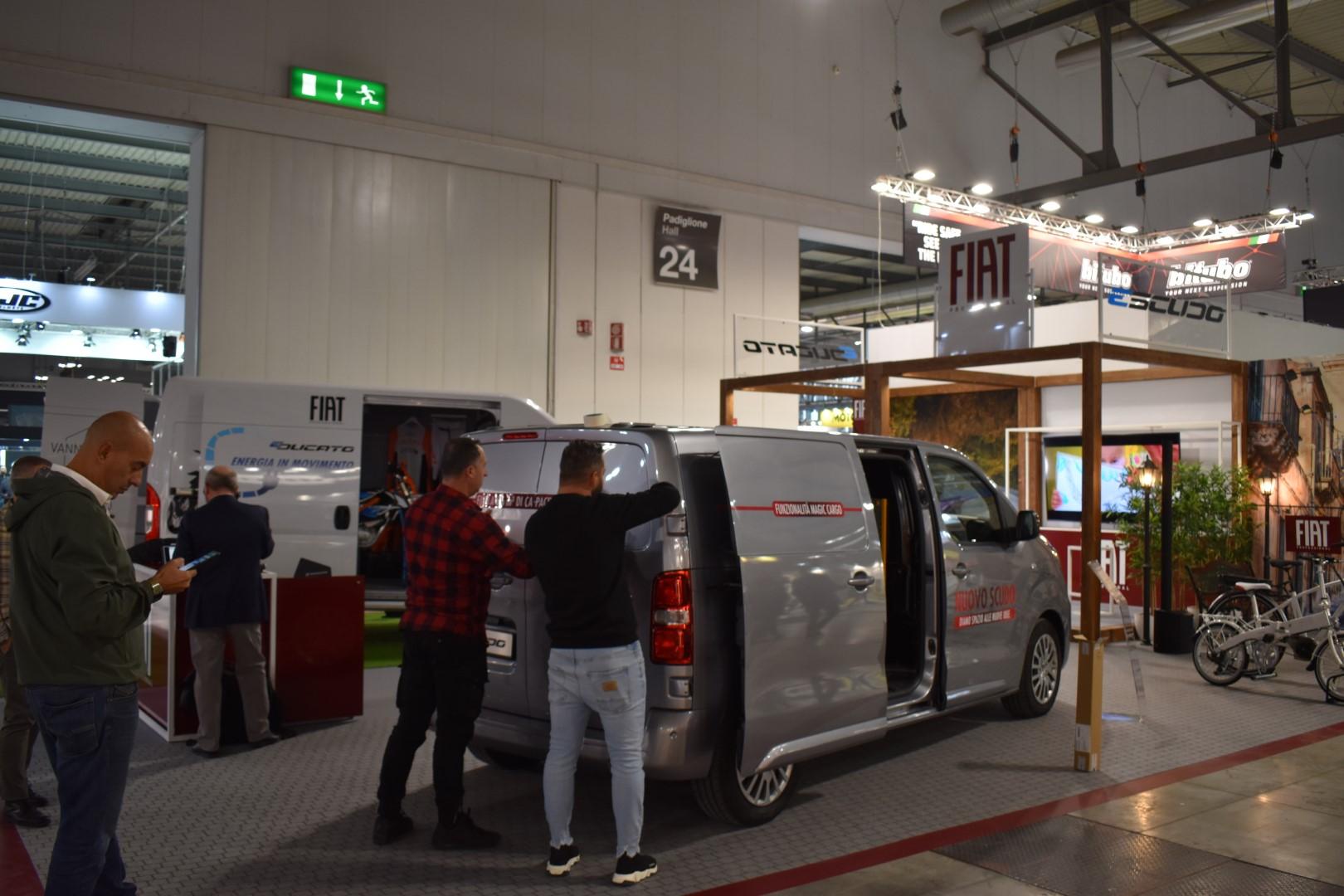 Ιδού τα νέα, επαγγελματικά Fiat E-Ducato και E-Scudo [EICMA 2022 ...