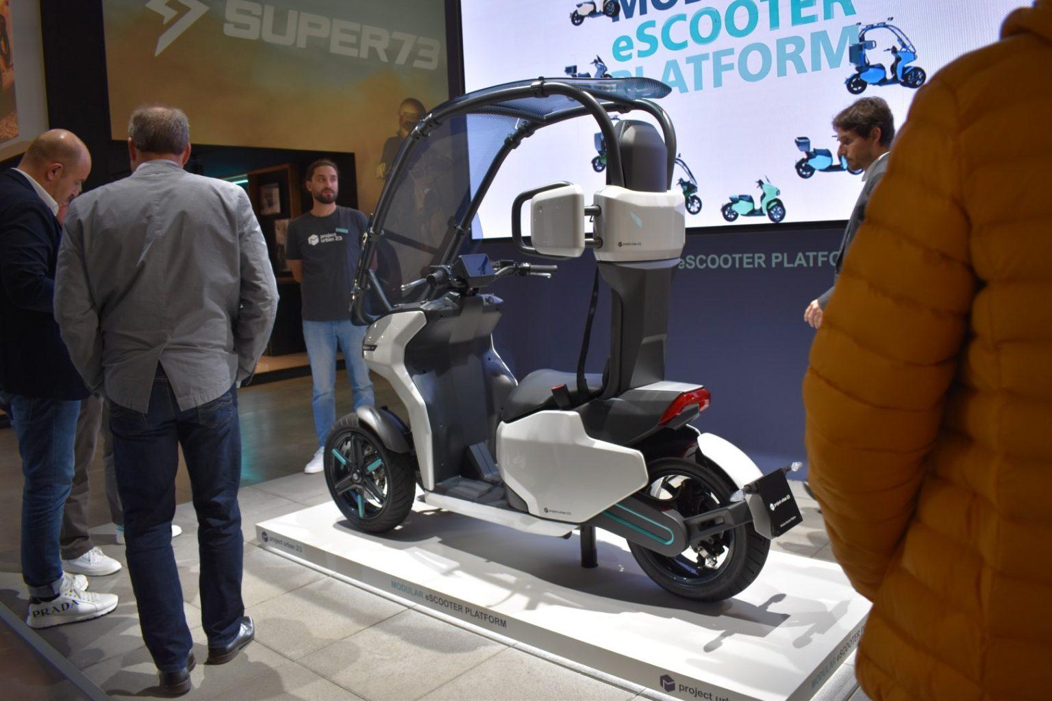 Project Urban 2|3, ένα modular ηλεκτρικό σκούτερ! [EICMA 2022 ...